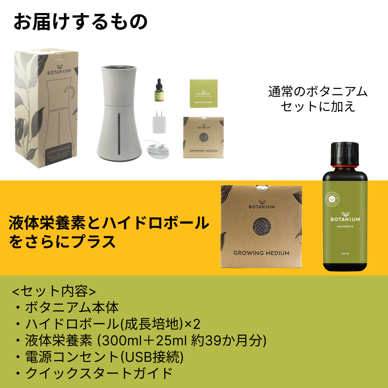 【公式】水耕栽培キット・家庭菜園プランターのボタニアムジャパン（Botanium Japan） | 水耕栽培キットをお探しなら